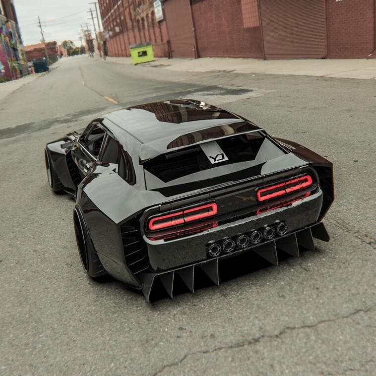 Dodge Challenger Srt Hellcat Redeye Un Render Mostra La Versione