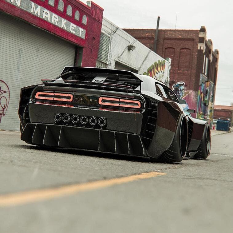 Dodge Challenger SRT Hellcat Redeye: un render mostra la versione ...