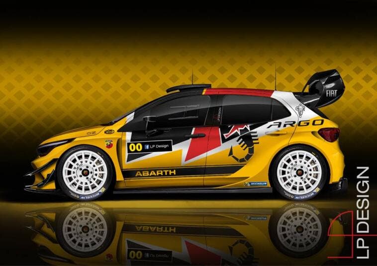 Fiat Argo: un render ci mostra la versione sportiva Abarth WRC ...