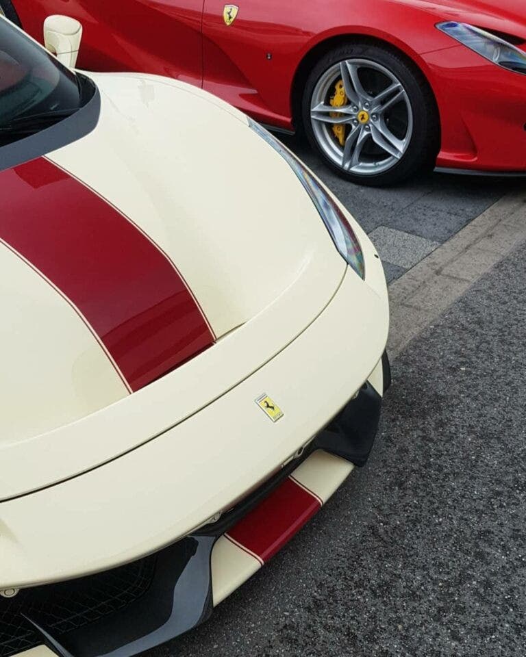 Ferrari 488 Pista: un altro esemplare immortalato in foto questa volta ...