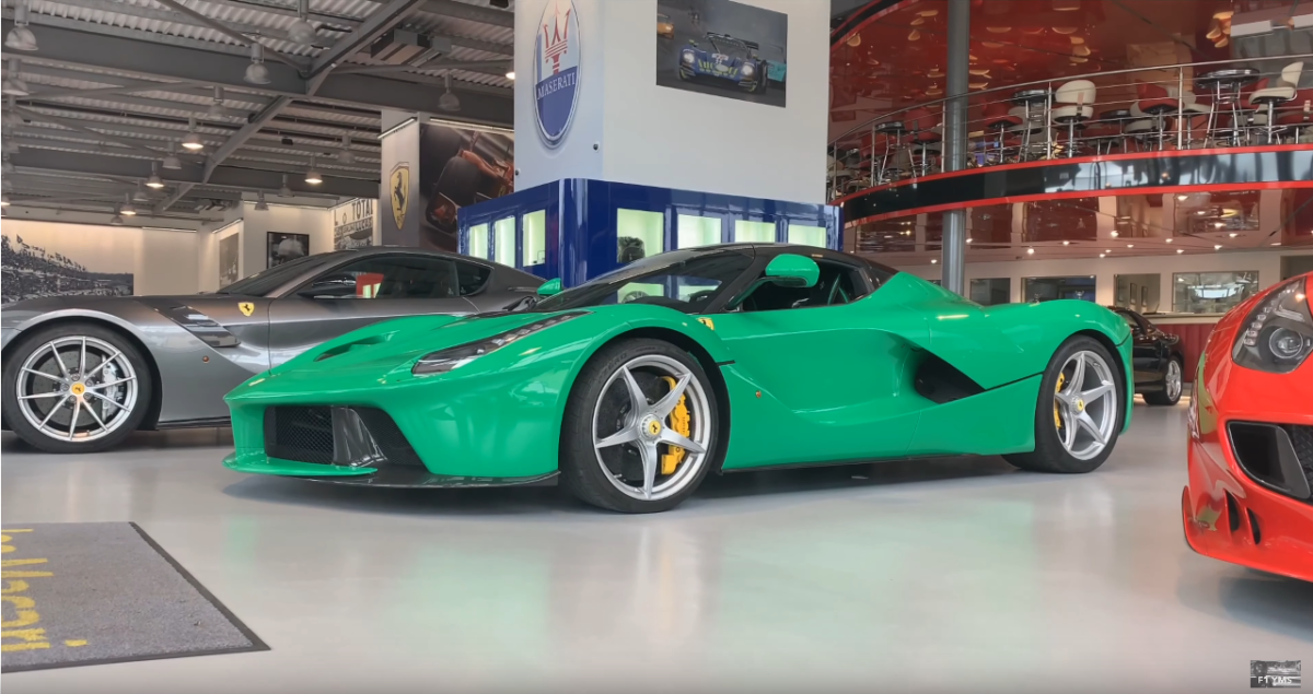 Ferrari SF90 Stradale: un esemplare verde ispirato a LaFerrari di Jay ...