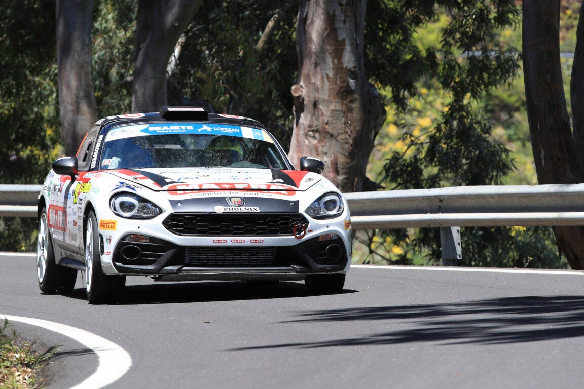 Abarth 124 rally corre al Rally di Roma Capitale - ClubAlfa.it