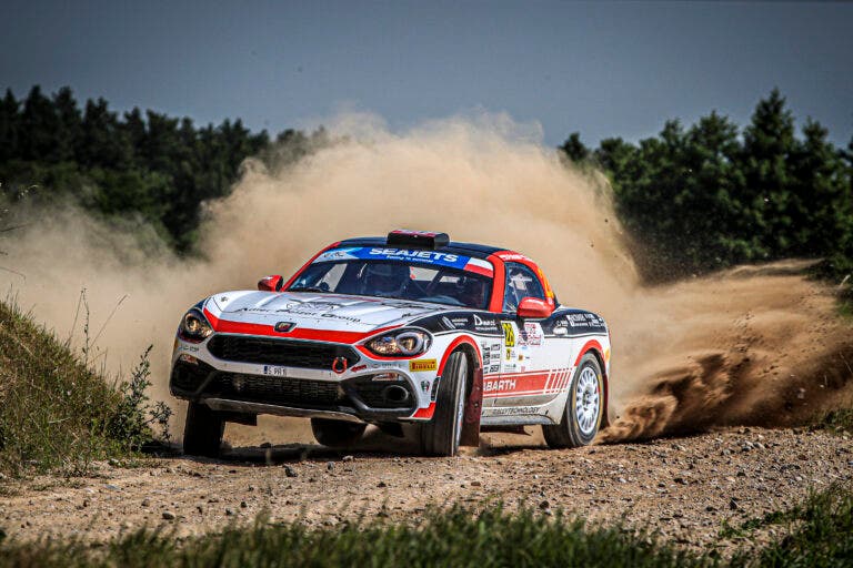 Abarth 124 rally corre al Rally di Roma Capitale - ClubAlfa.it