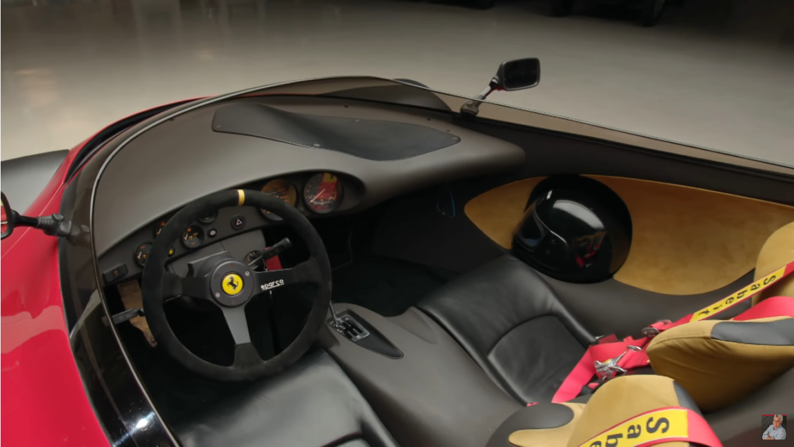 Ferrari Conciso: la one-off fa visita a Jay Leno’s Garage | Video ...