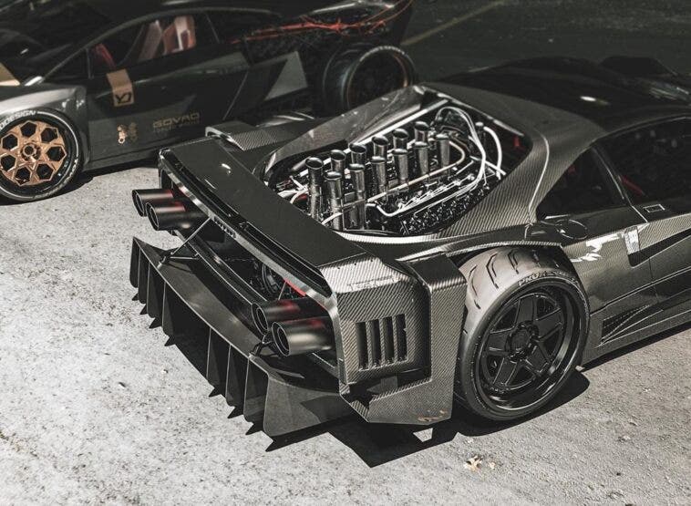 Ferrari F40: un progetto che la immagina completamente in fibra di ...