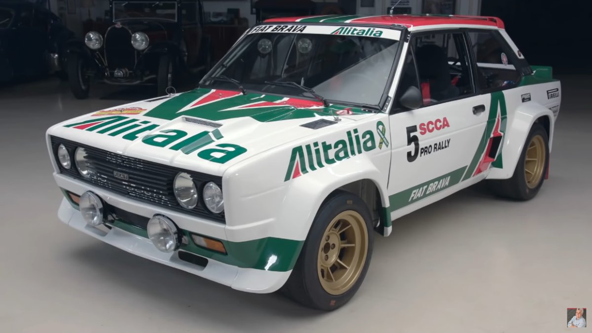 Jay Leno mette alla prova due splendide auto da rally 100% italiane ...