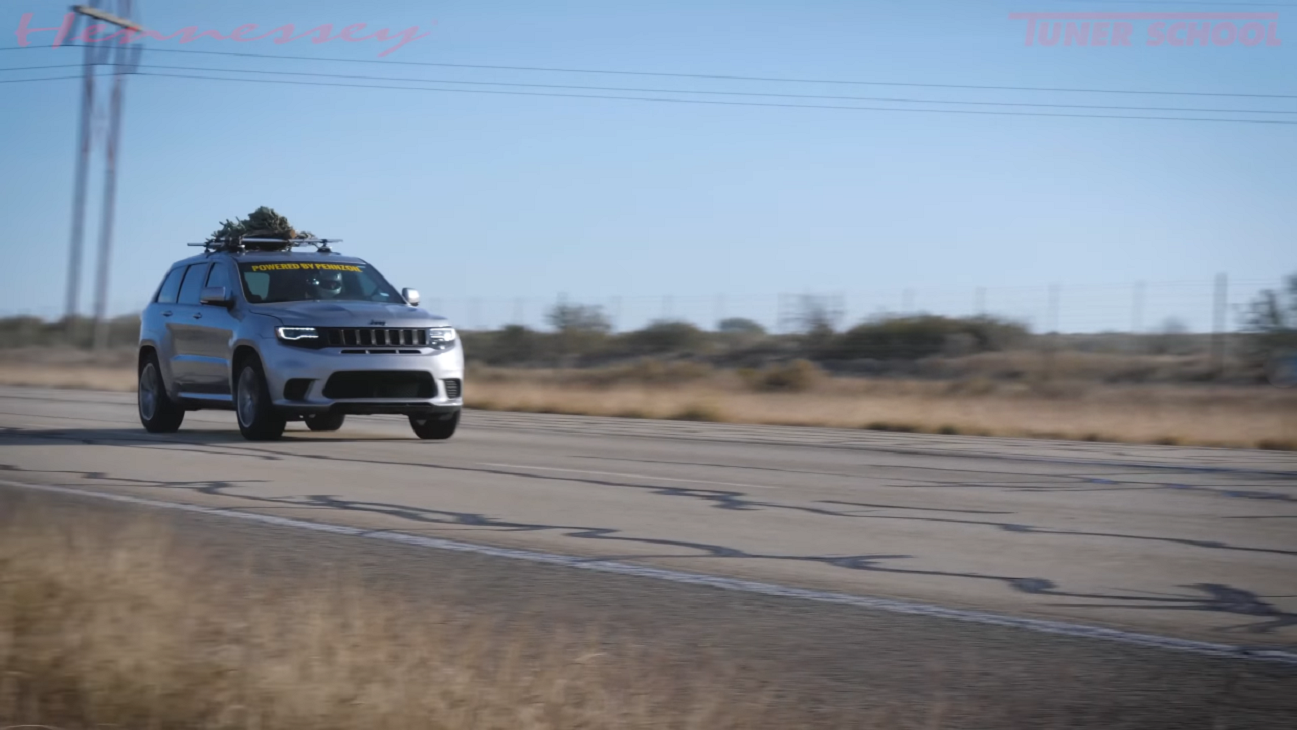 Jeep Grand Cherokee Trackhawk: Hennessey lo mette alla prova in un test ...