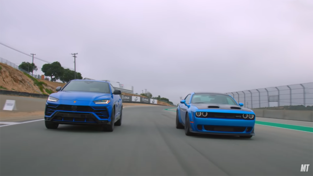 Dodge Challenger SRT Hellcat Redeye Widebody e Lamborghini Urus ...