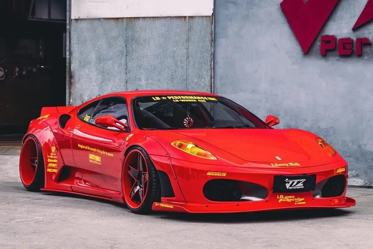 Ferrari F430: Liberty Walk propone un body kit estremo per la sportiva ...