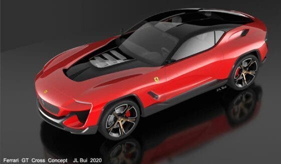 Ferrari GT Cross Concept: il design sportivo incontra l'off-road in ...