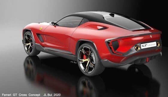 Ferrari GT Cross Concept: il design sportivo incontra l'off-road in ...