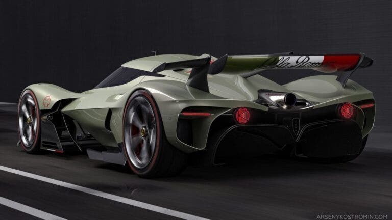 Alfa Romeo C8-R Tazio: l'hypercar per il WEC potrebbe essere così ...