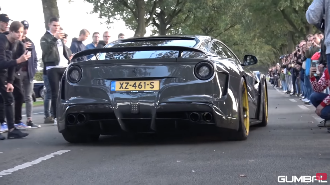 Ferrari F12 N-Largo: un esemplare modificato da Novitec in azione su ...