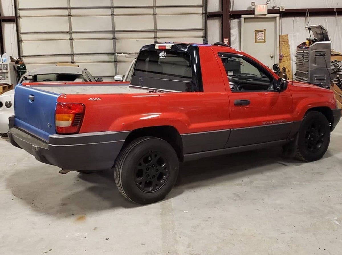 Jeep Grand Cherokee WJ: una versione pick-up è in fase di sviluppo ...