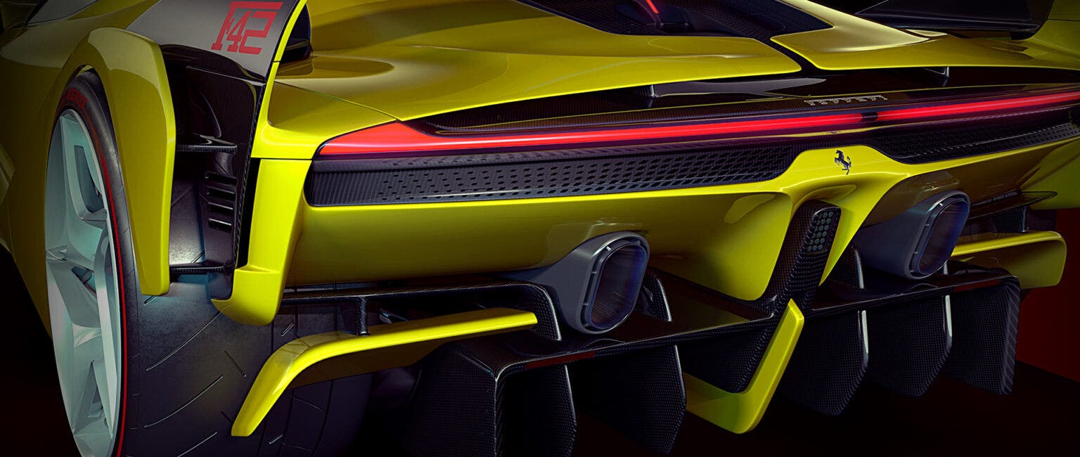 Ferrari F42: il concept che immagina la versione moderna della F40 ...