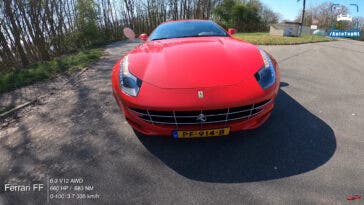 Ferrari FF: un esemplare sfreccia sull'Autobahn a oltre 300 km/h ...