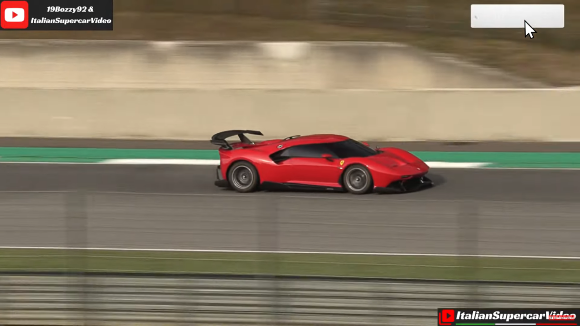Ferrari P80/C in azione sul Circuito del Mugello | Video - ClubAlfa.it