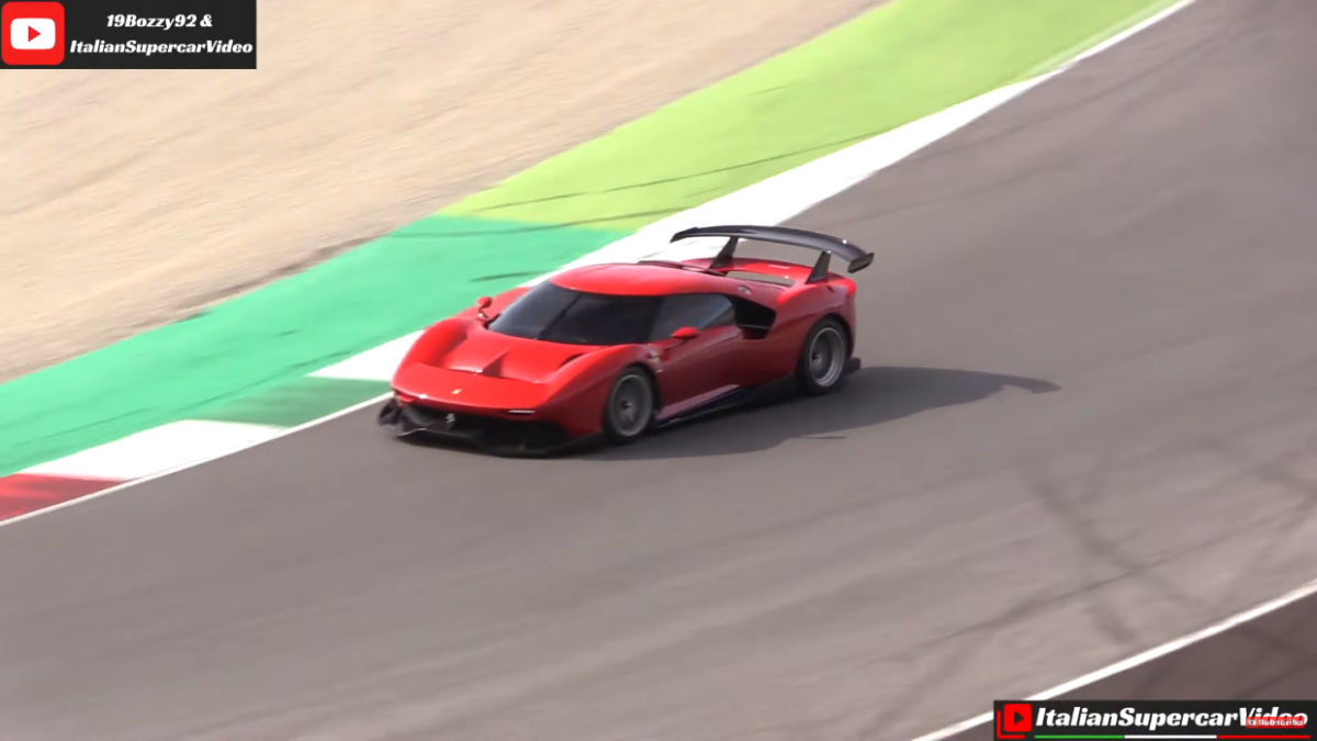Ferrari P80/C in azione sul Circuito del Mugello | Video - ClubAlfa.it