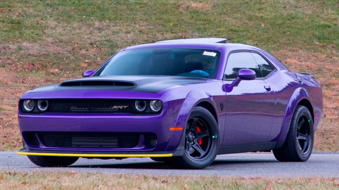 Dodge Challenger SRT Demon: solo 20 km percorsi da questo esemplare ...