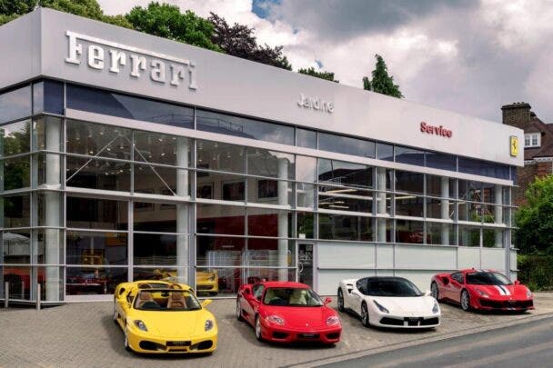 Ferrari aggiunge un nuovo showroom e un centro assistenza autorizzati ...