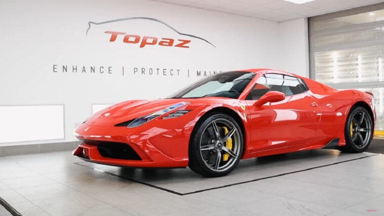 Ferrari 458 Speciale Aperta ottiene il trattamento Topaz | Video - ClubAlfa.it