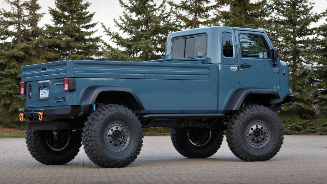 Jeep Mighty FC: l'esclusivo concept che rende omaggio al Forward ...