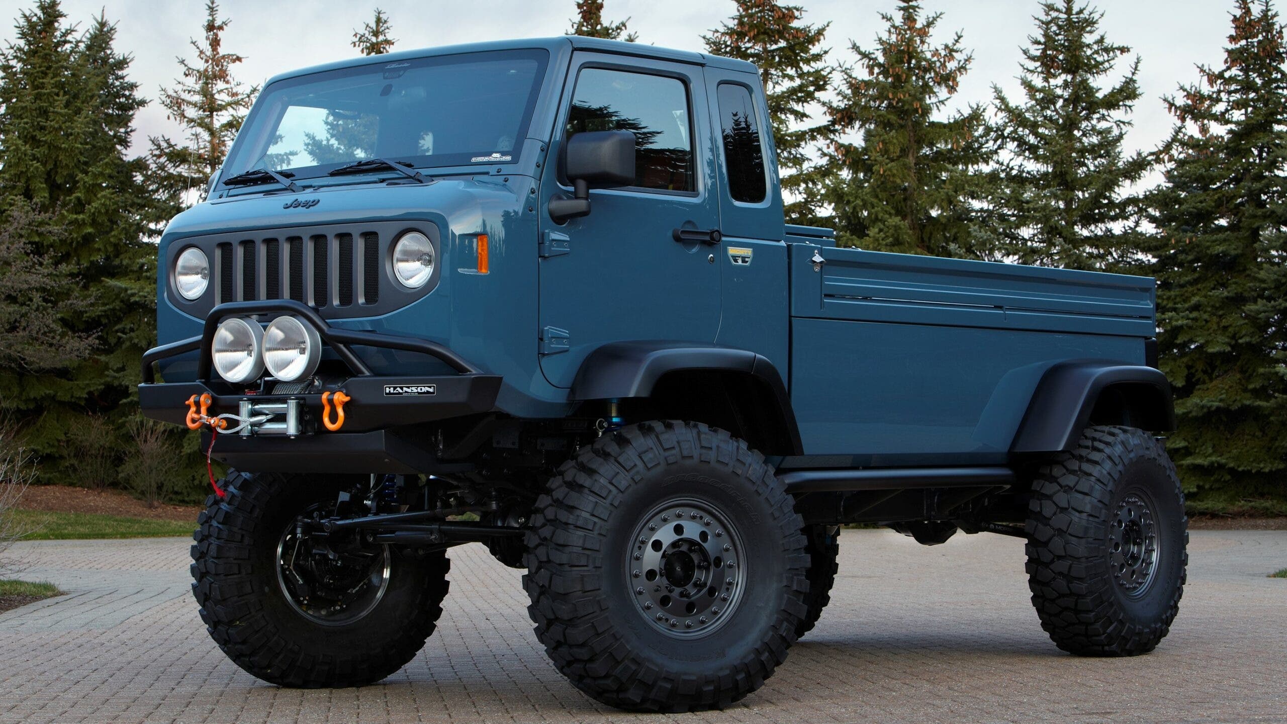 Jeep Mighty FC: l'esclusivo concept che rende omaggio al Forward ...