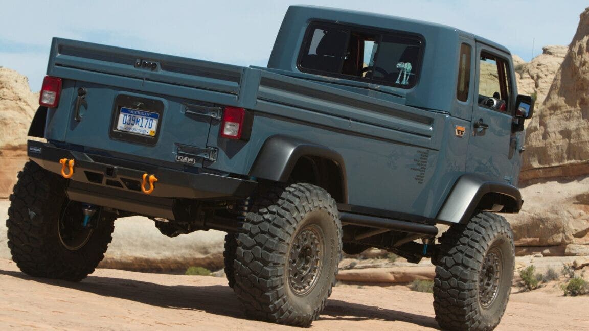 Jeep Mighty FC: l'esclusivo concept che rende omaggio al Forward ...