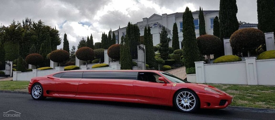 Ferrari 360 Modena trasformata in una limousine da 240.000 euro ...