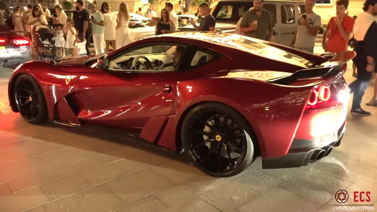 Ferrari 812 Superfast: in azione un esemplare con il body kit N-Largo ...