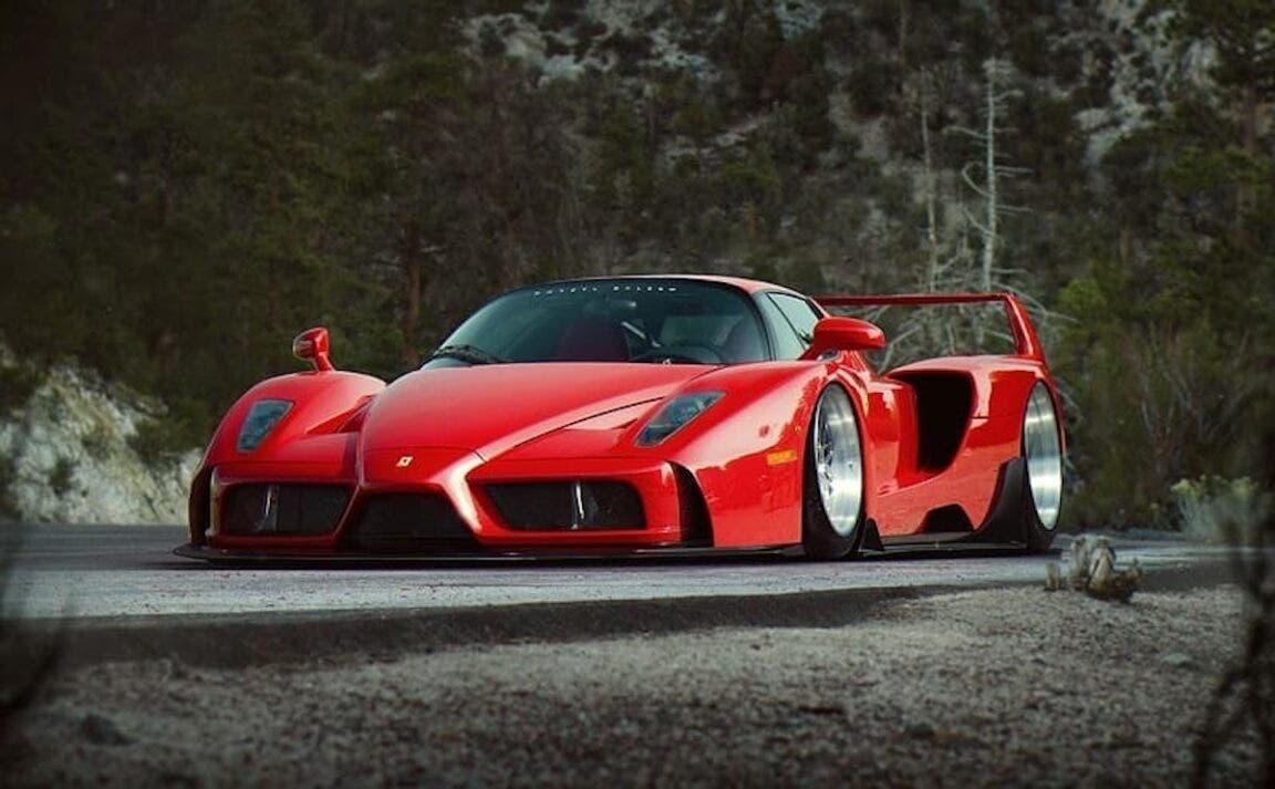 Ferrari Enzo: un progetto digitale immagina una versione estrema ...