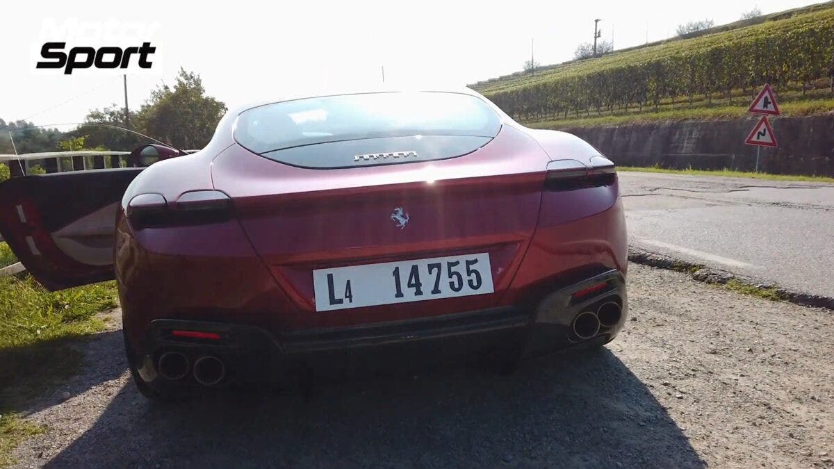 Ferrari Roma: ecco come raggiunge facilmente i 200 km/h | Video ...