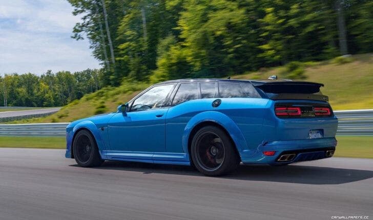 Dodge Challenger SRT Hellcat Wagon: la shooting brake ad alte ...