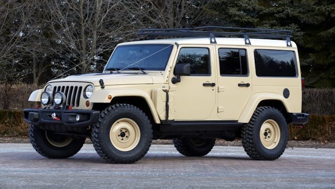 Jeep Wrangler Africa: l'ultima Wrangler progettata per le spedizioni ...