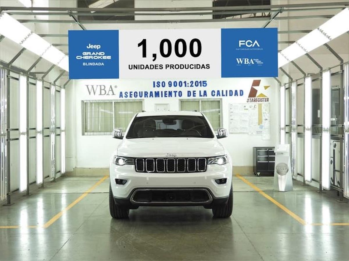 Jeep Grand Cherokee Blindada: prodotto in Messico il 1000° esemplare ...