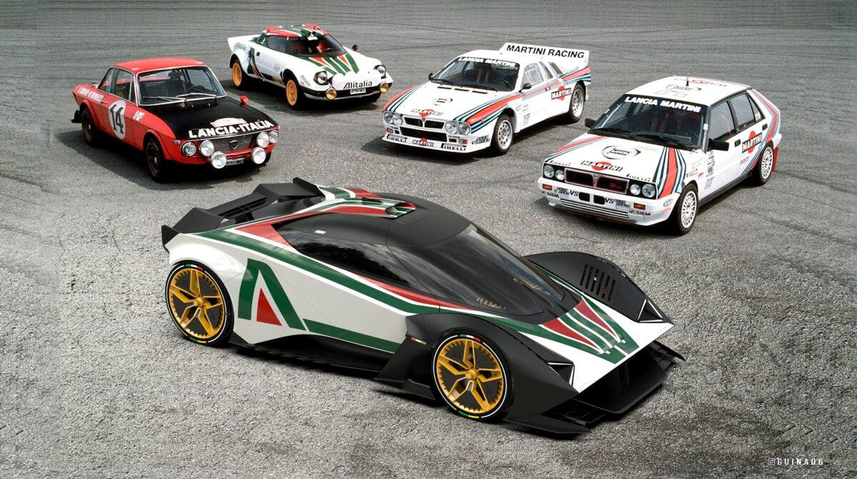 Lancia Stratos reinventata come una moderna supercar - ClubAlfa.it