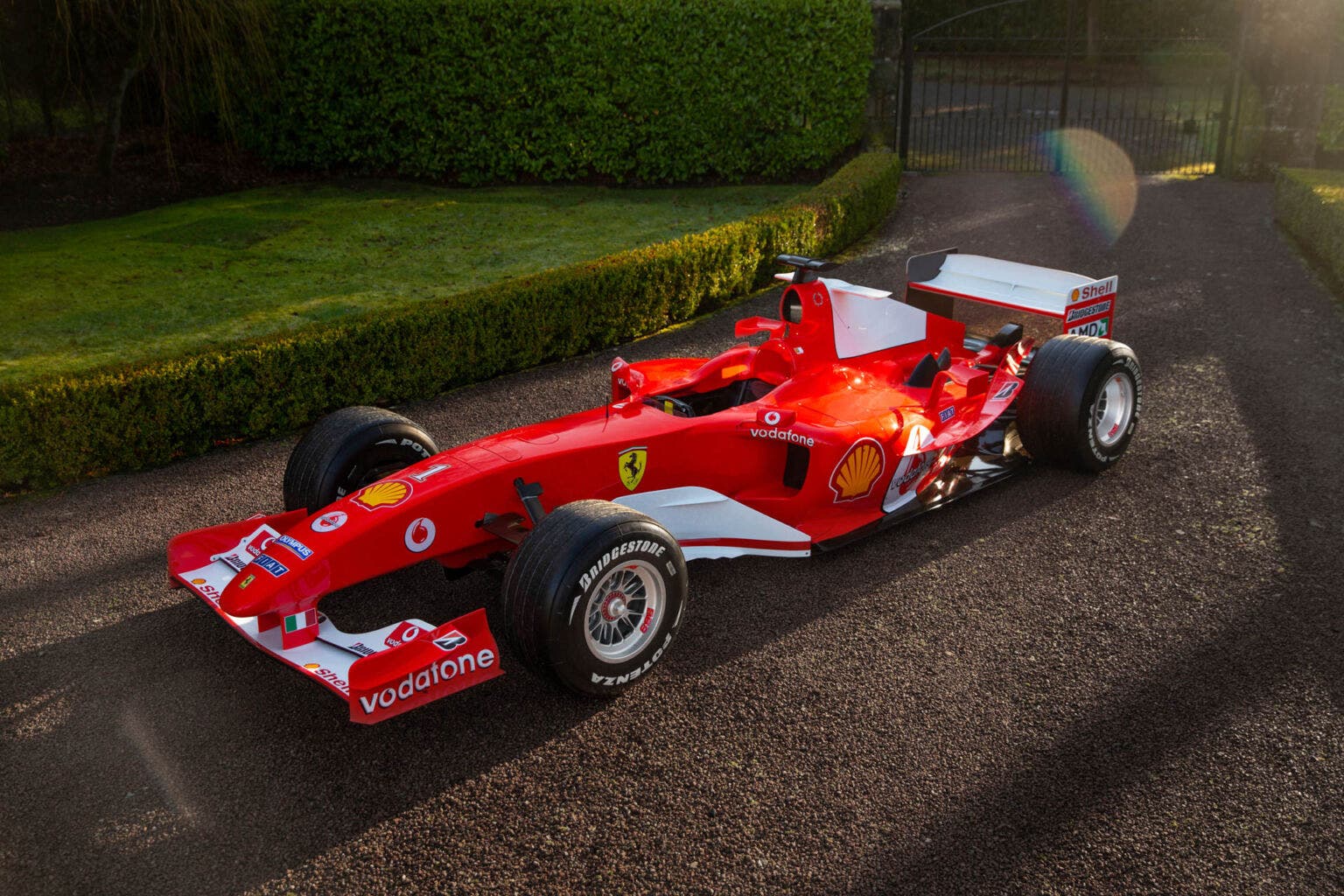 Una splendida Ferrari F2004 di Formula 1 va all’asta il 13 febbraio ...