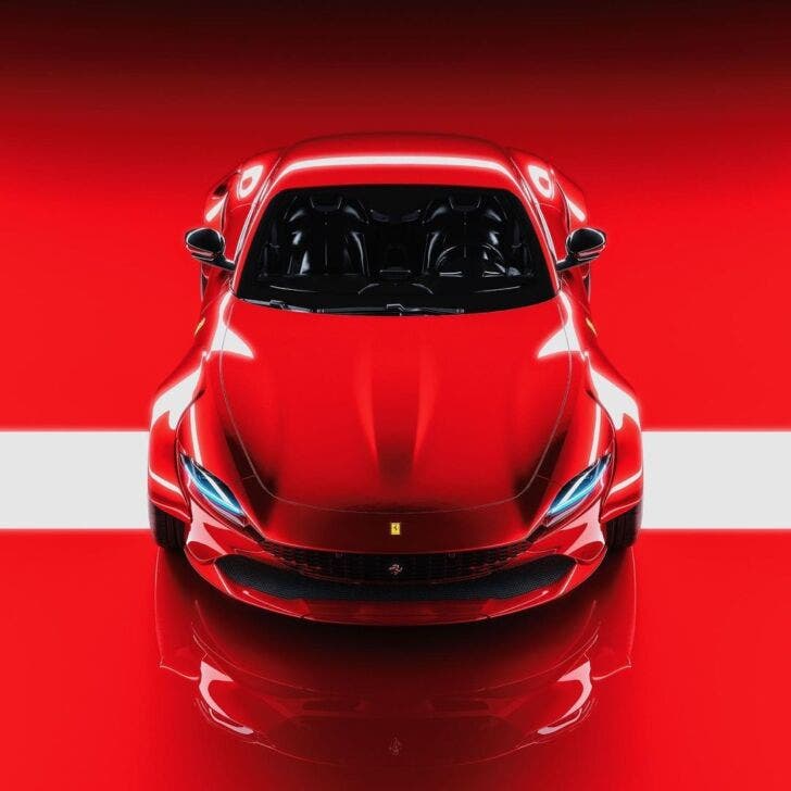 Ferrari Roma: un progetto digitale immagina la versione widebody ...