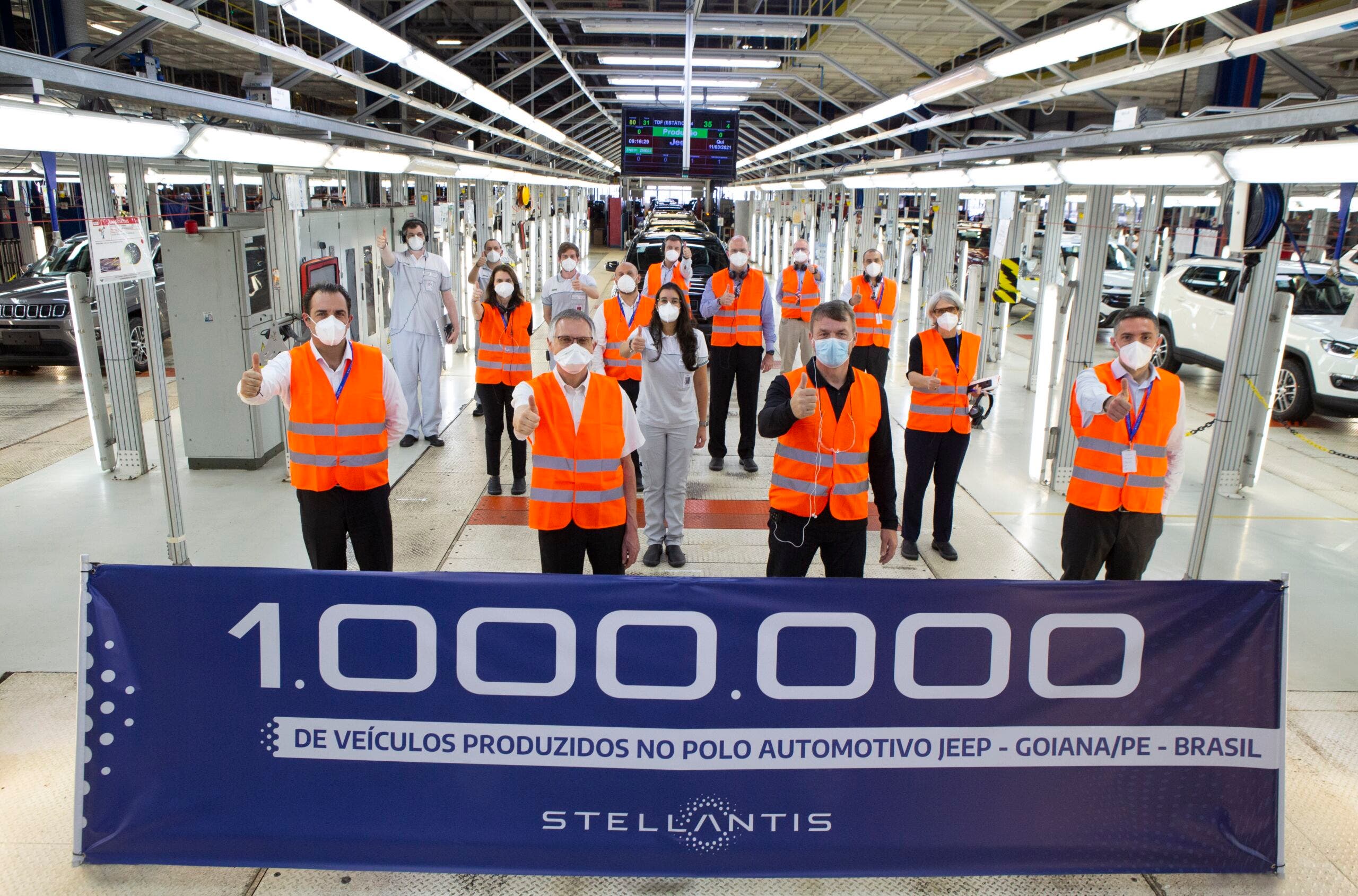 Lo stabilimento Jeep a Pernambuco raggiunge 1 milione di veicoli ...