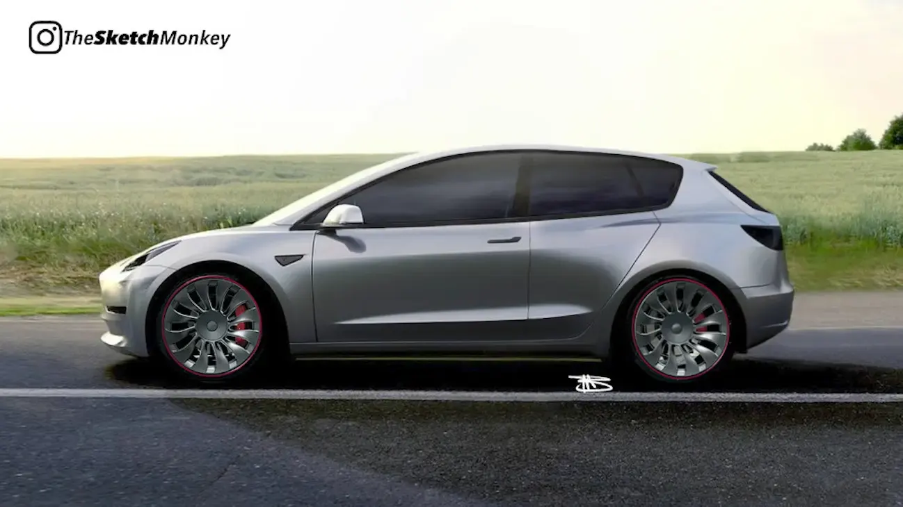 La Tesla Model 2 da 25.000 dollari anticipata da un progetto digitale ...