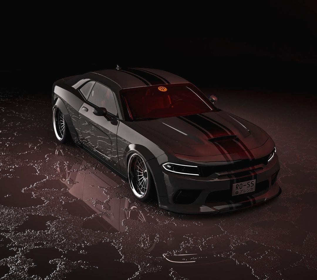 Dodge Charger Srt Hellcat Ecco Il Rendering Della Versione Coupé