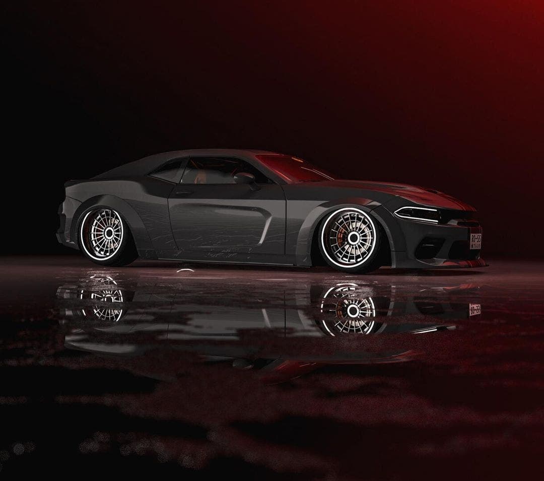 Dodge Charger Srt Hellcat Ecco Il Rendering Della Versione Coupé