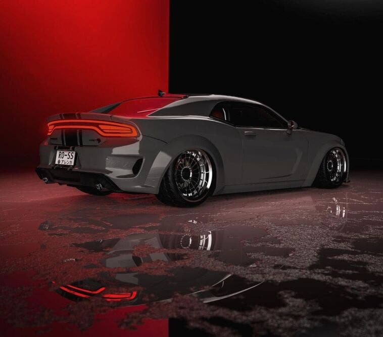 Dodge Charger SRT Hellcat: ecco il rendering della versione coupé ...