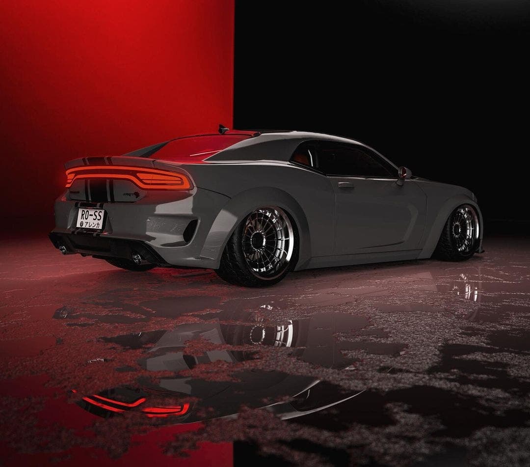Dodge Charger Srt Hellcat Ecco Il Rendering Della Versione Coupé