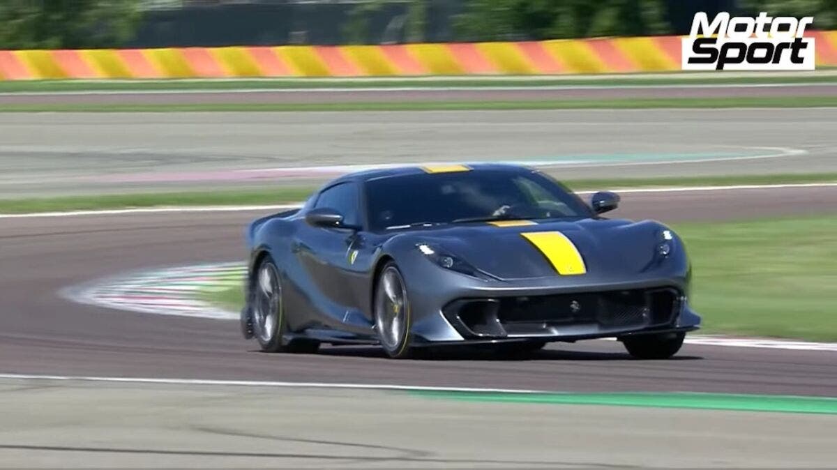 La nuova Ferrari 812 Competizione scende in pista | Video - ClubAlfa.it