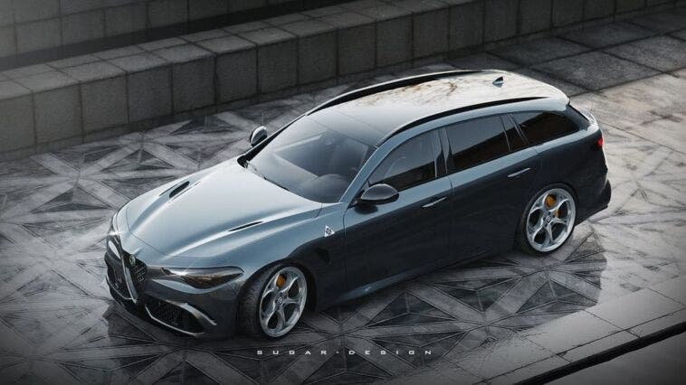 Alfa Romeo Giulia Wagon: ecco la rivale di Serie 3 Touring e A4 Avant ...