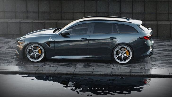 Alfa Romeo Giulia Wagon: ecco la rivale di Serie 3 Touring e A4 Avant ...