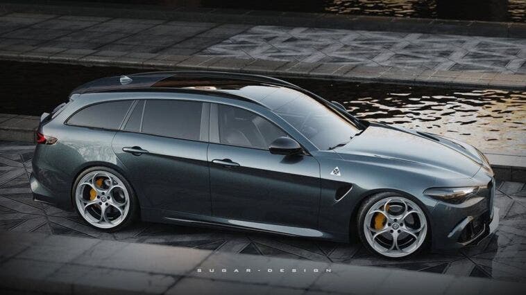 Alfa Romeo Giulia Wagon: ecco la rivale di Serie 3 Touring e A4 Avant ...