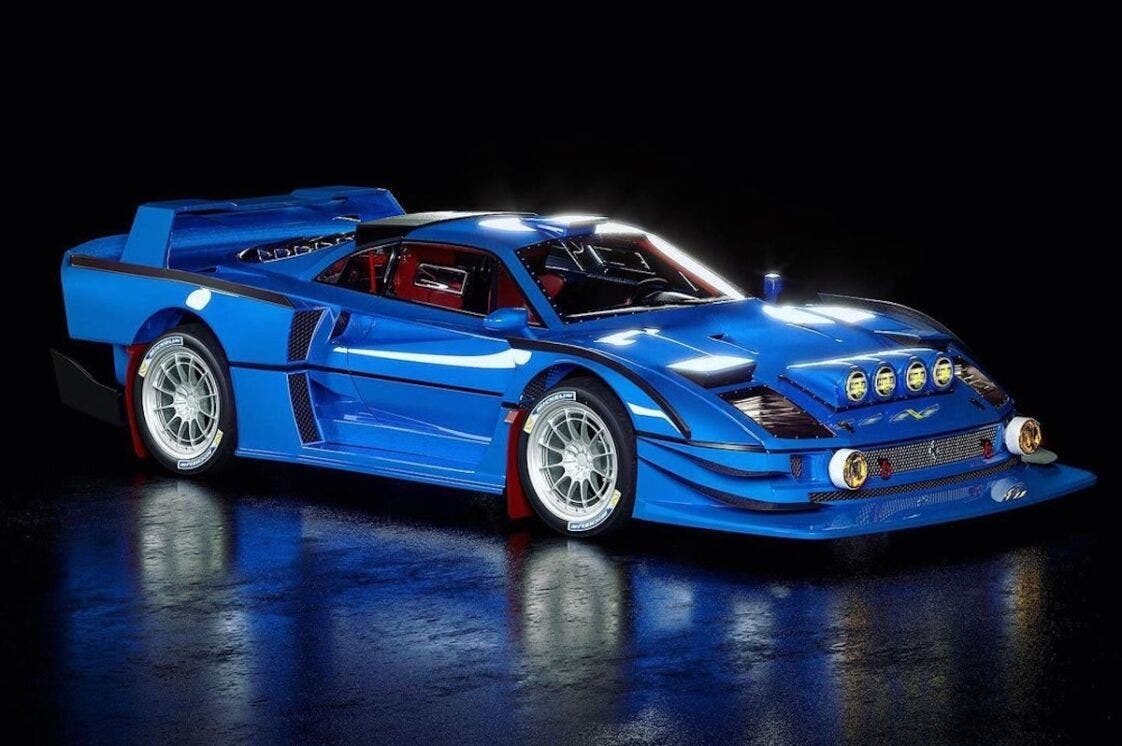 Ferrari F40: un progetto digitale immagina la versione da rally ...