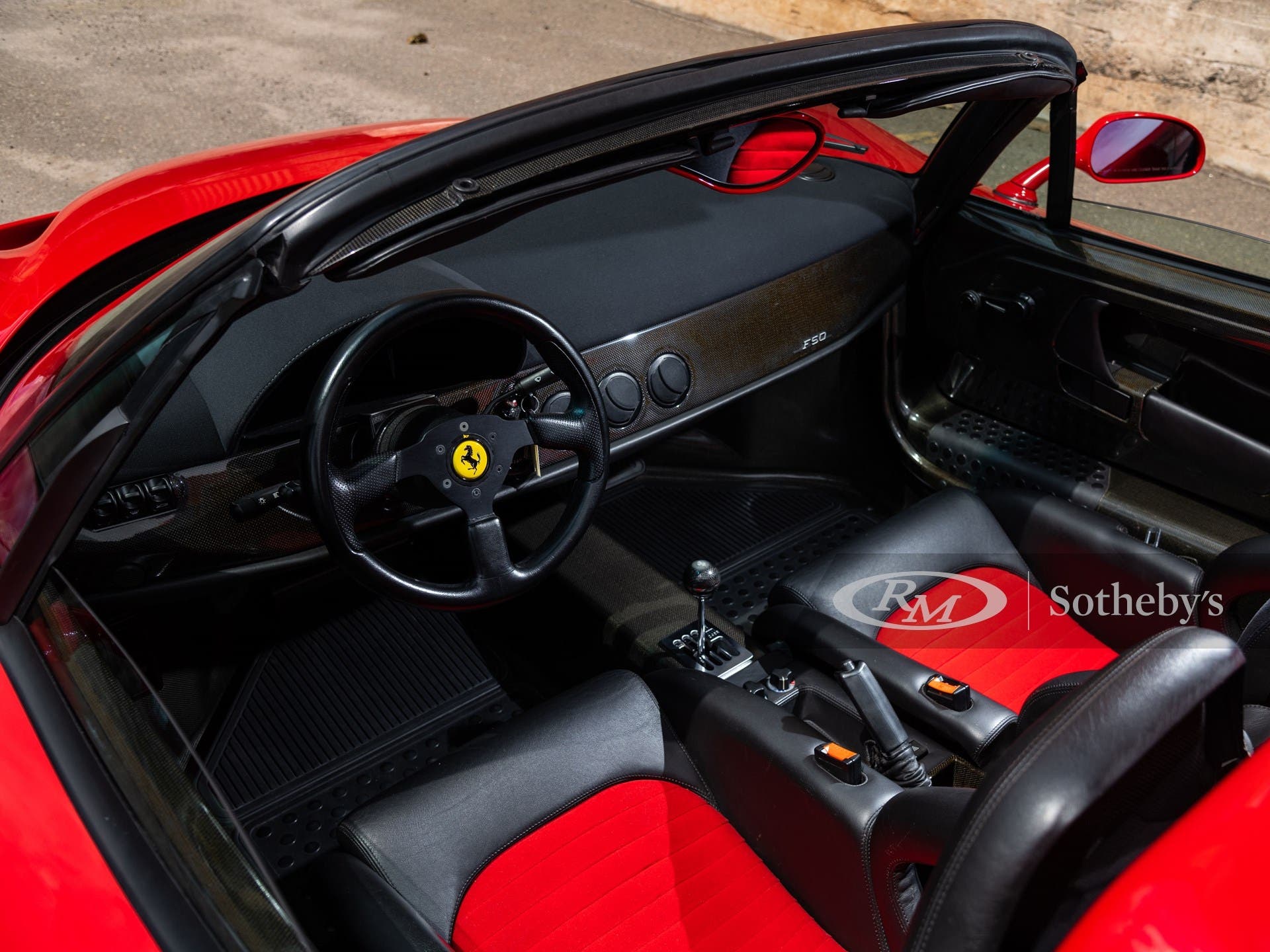 Ferrari F50: il 76° esemplare sarà messo all'asta il mese prossimo ...